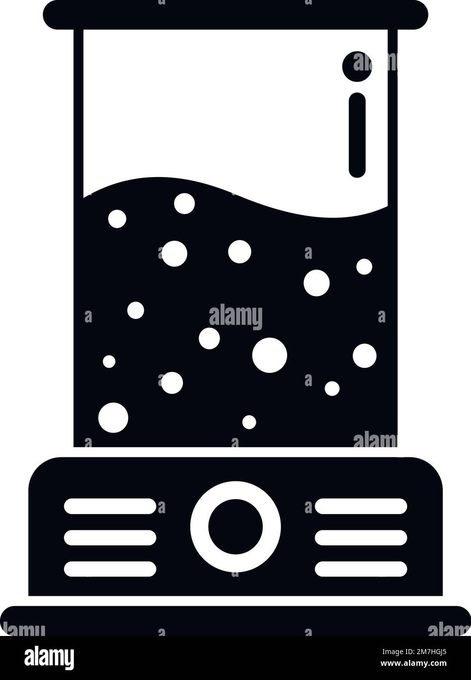 Pop corn icon simple vector. Popcorn machine. Cooking street Stock ...