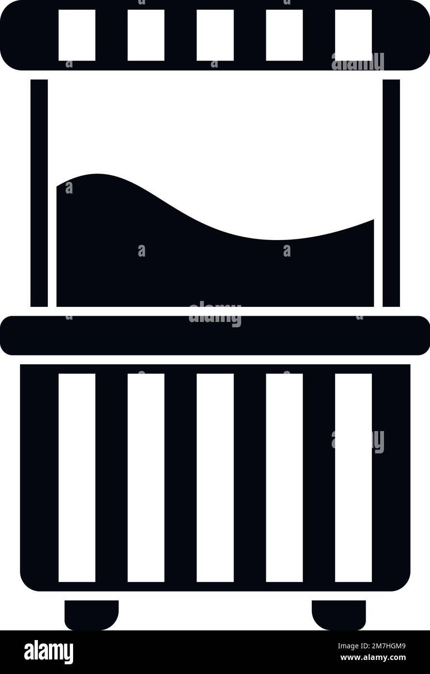 Street popcorn cart icon simple vector. Food stand. Pop corn Stock ...