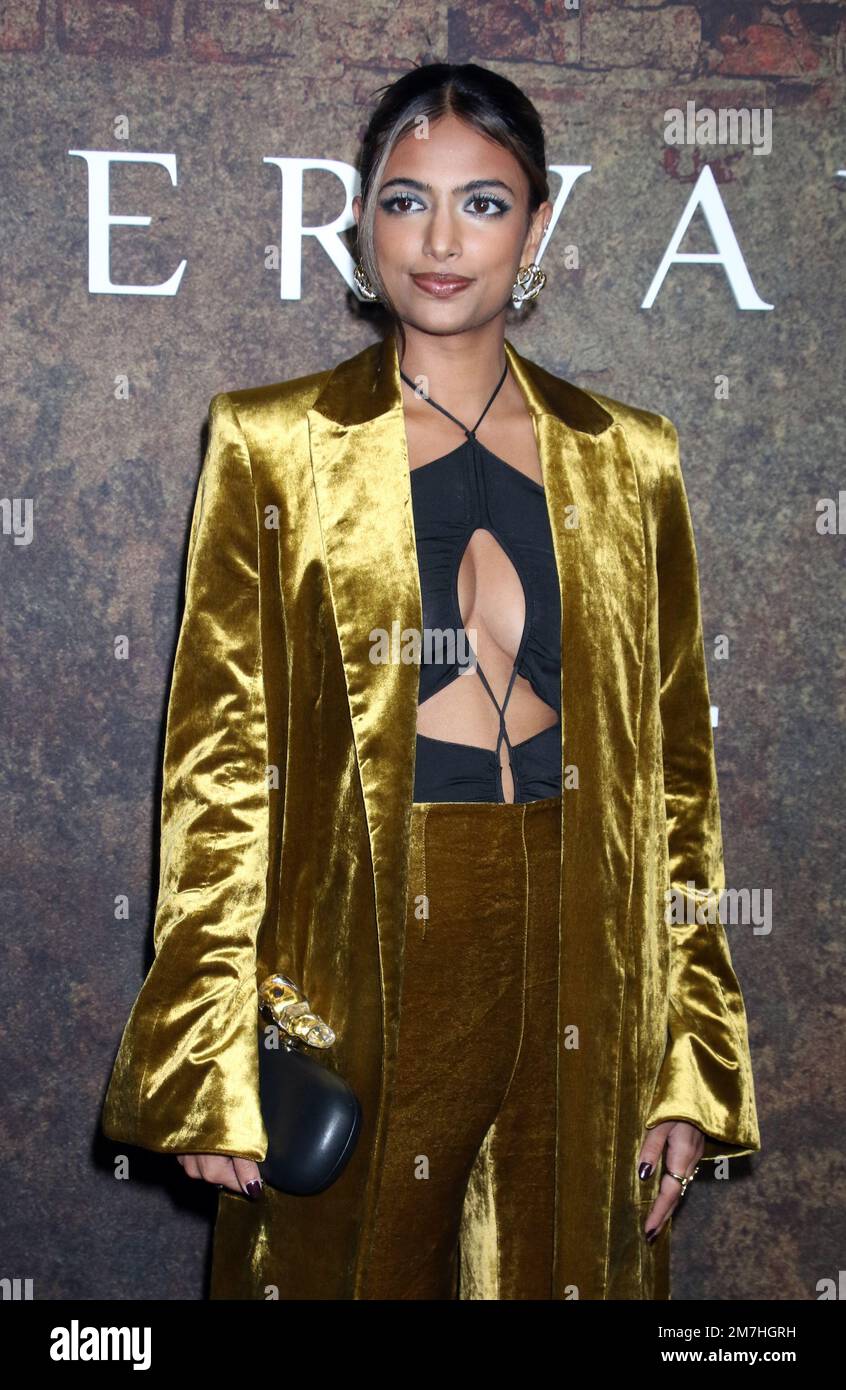 New York, NY, USA. 9th Jan, 2023. Ishani Shyamalan at the final season ...