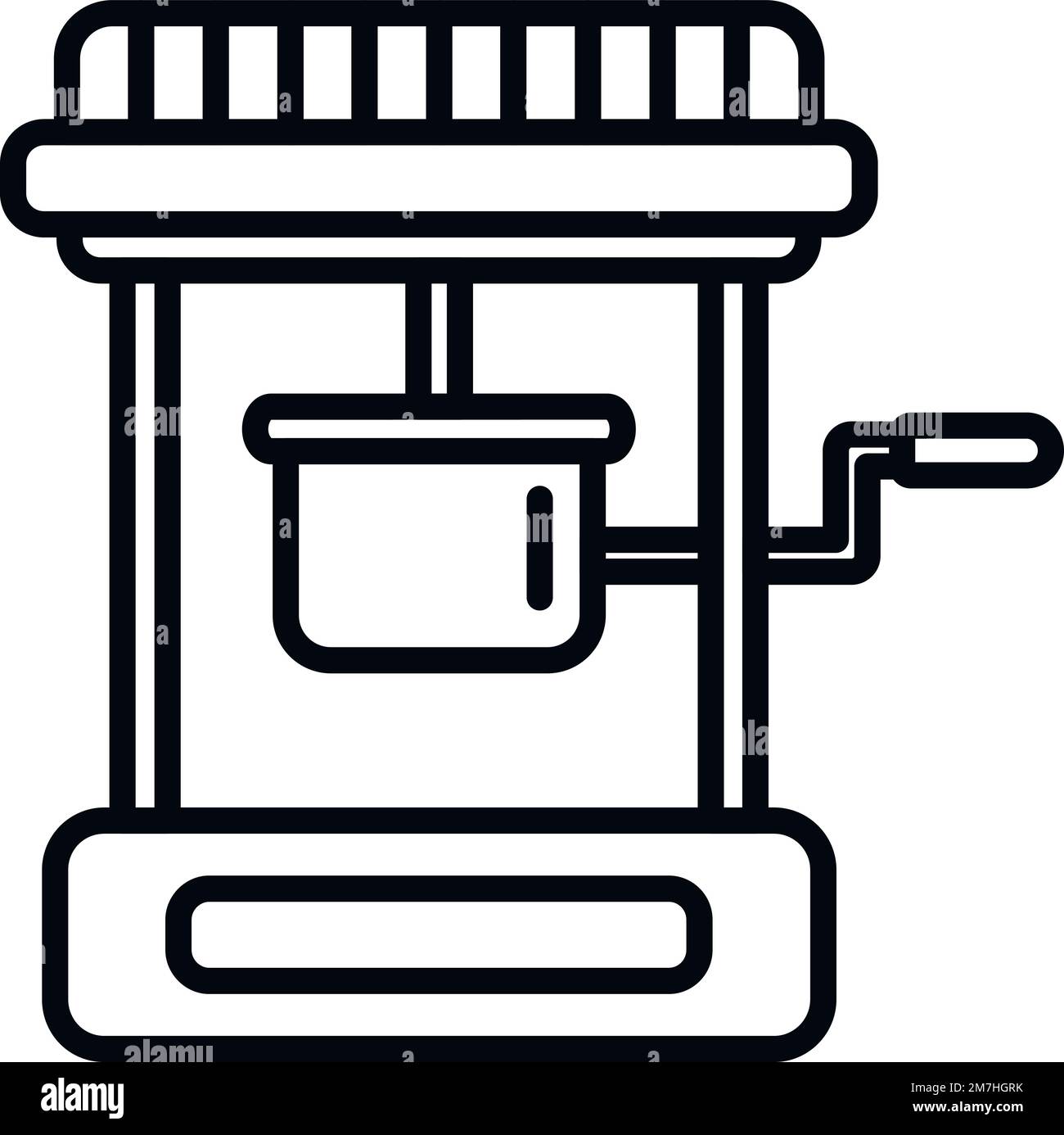 Popcorn machine movie Black and White Stock Photos & Images - Alamy