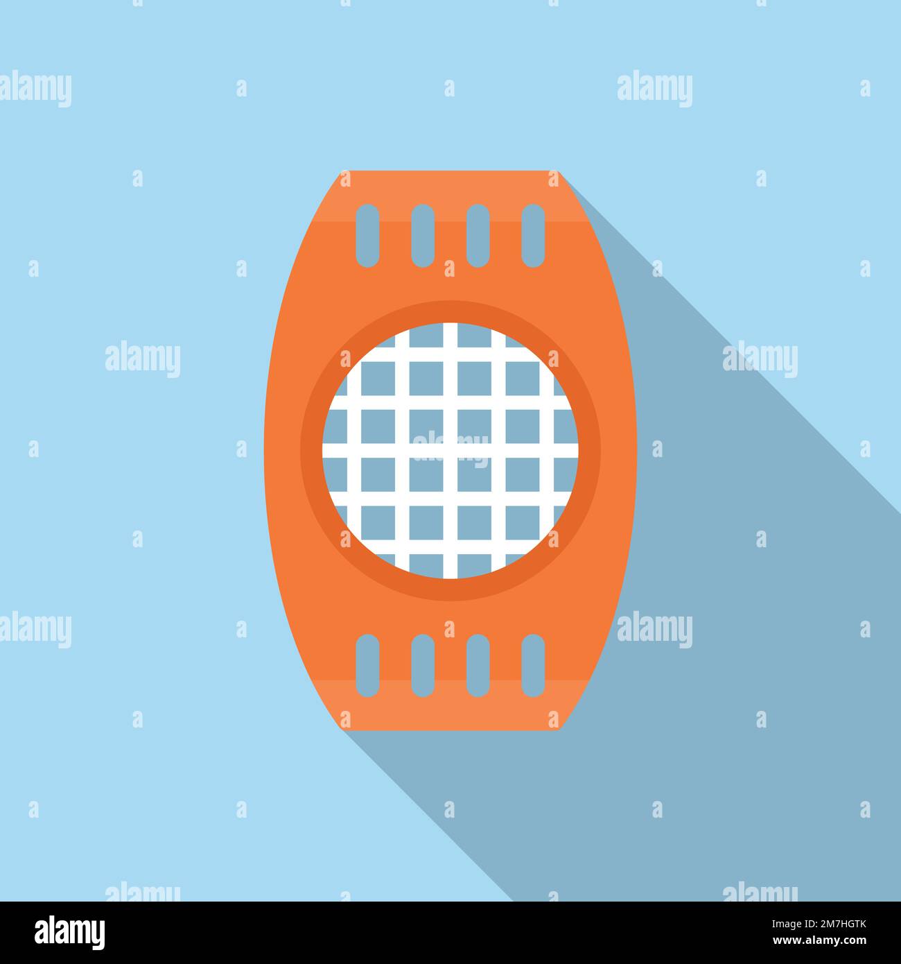 Vegetable cutter icon flat vector. Cooking tool. Cut equipment Stock ...