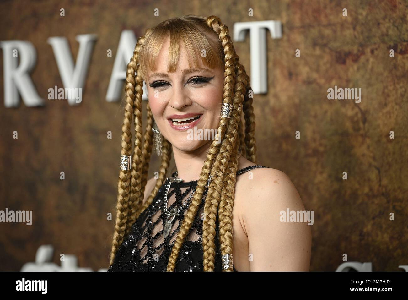 New York, USA. 09th Jan, 2023. Mathilde DeHaye attends the premiere of ...