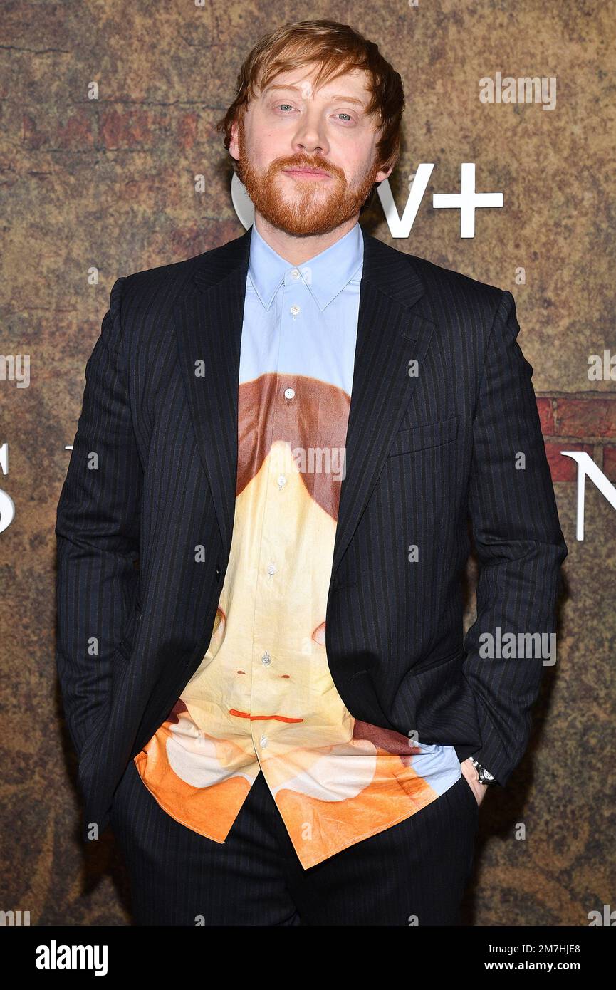 Rupert Grint attends the premiere of Apple+ TV's "Servant" Season 4 at ...