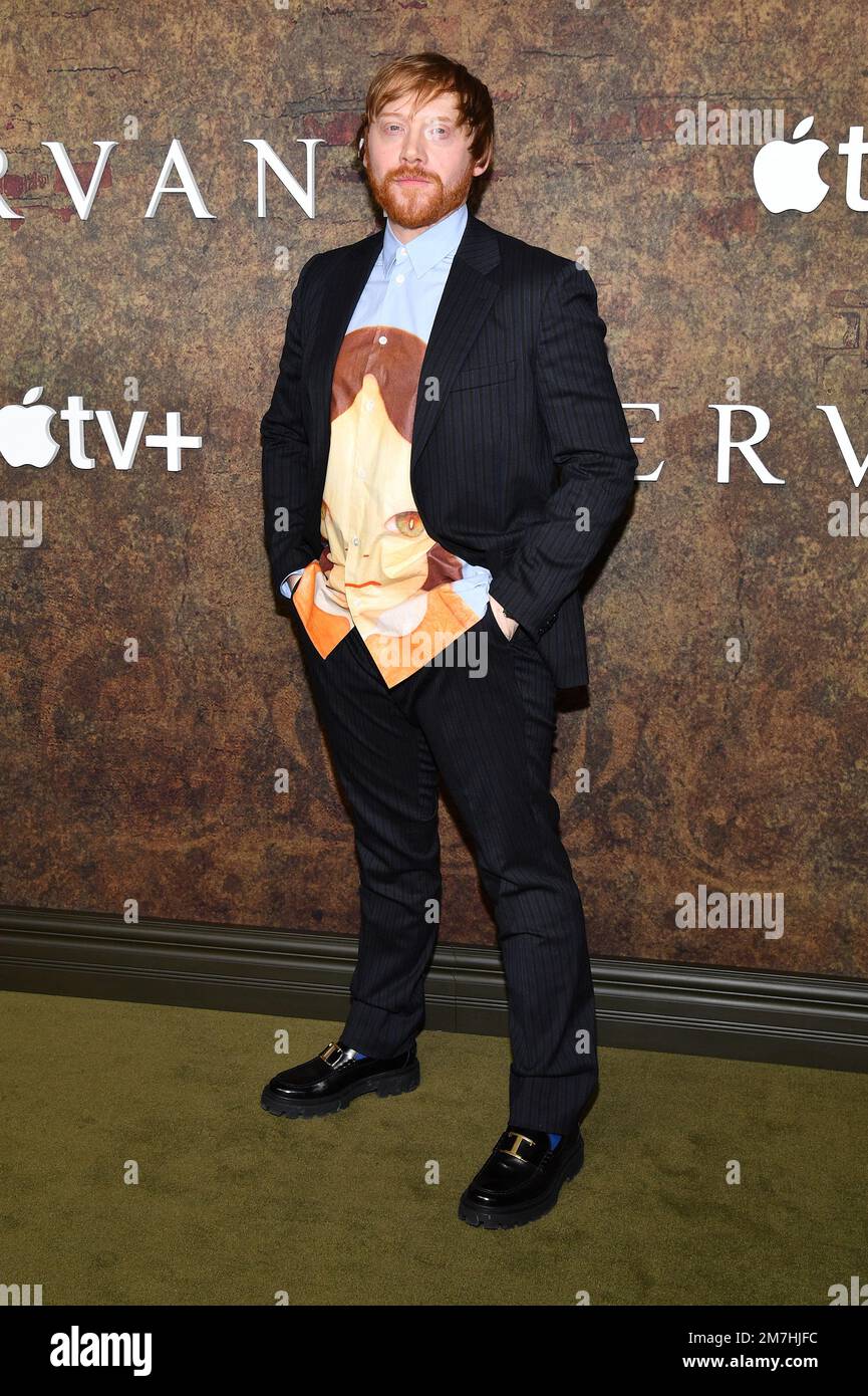 Rupert Grint attends the premiere of Apple+ TV's "Servant" Season 4 at ...