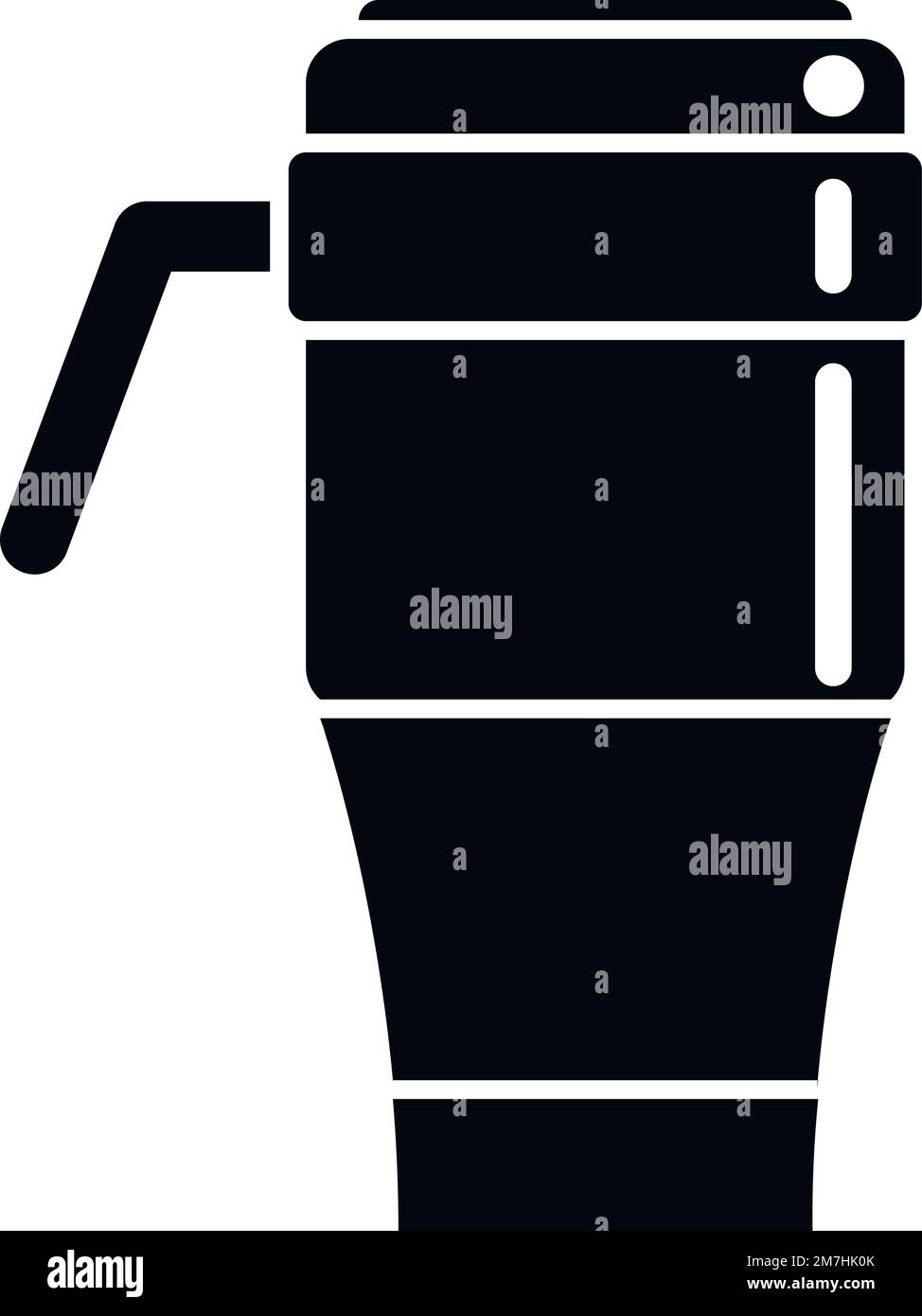 Plastic cup lid environment Stock Vector Images - Alamy