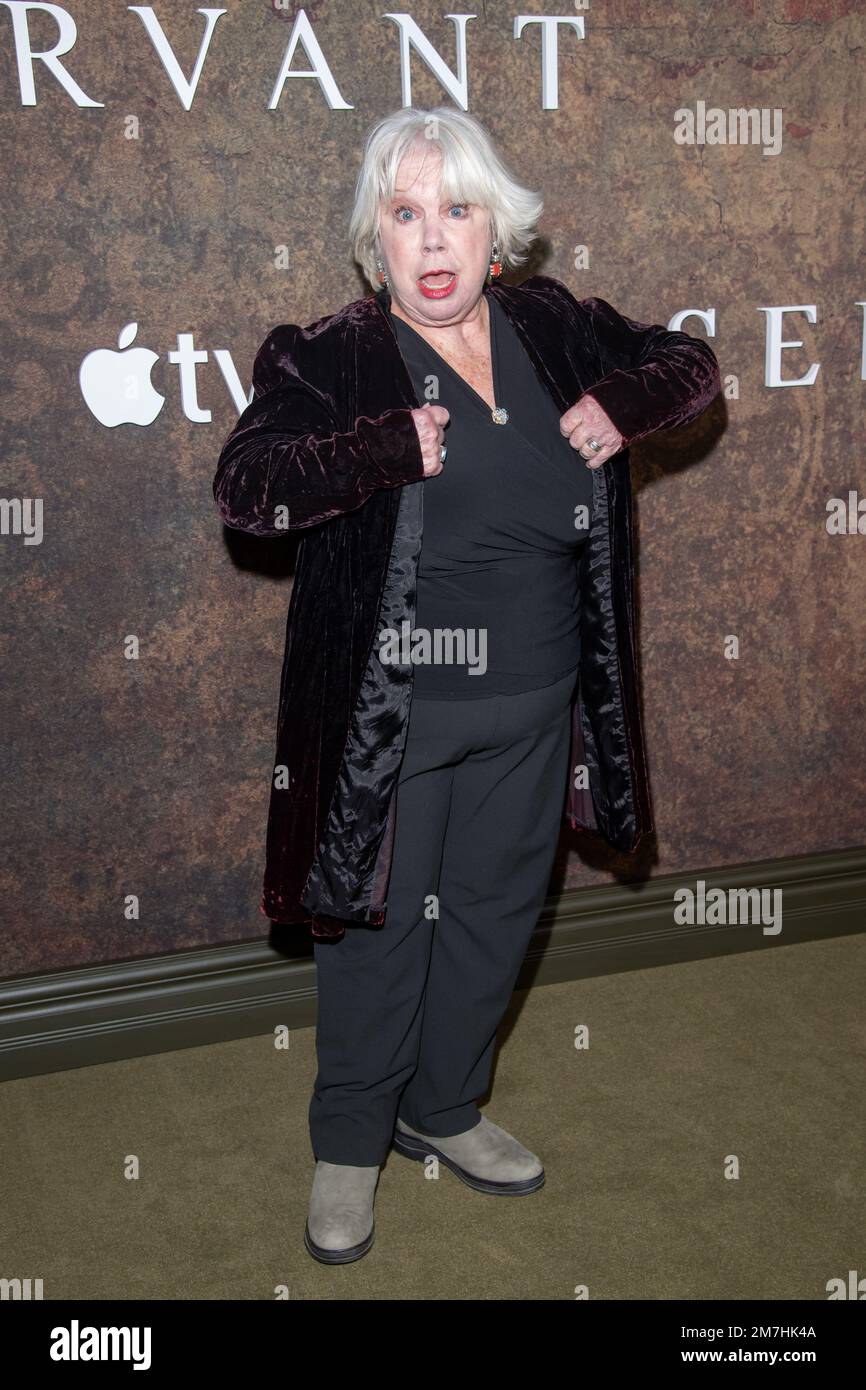NEW YORK, NEW YORK - JANUARY 09: Denny Dillon attends the Apple TV+'s ...