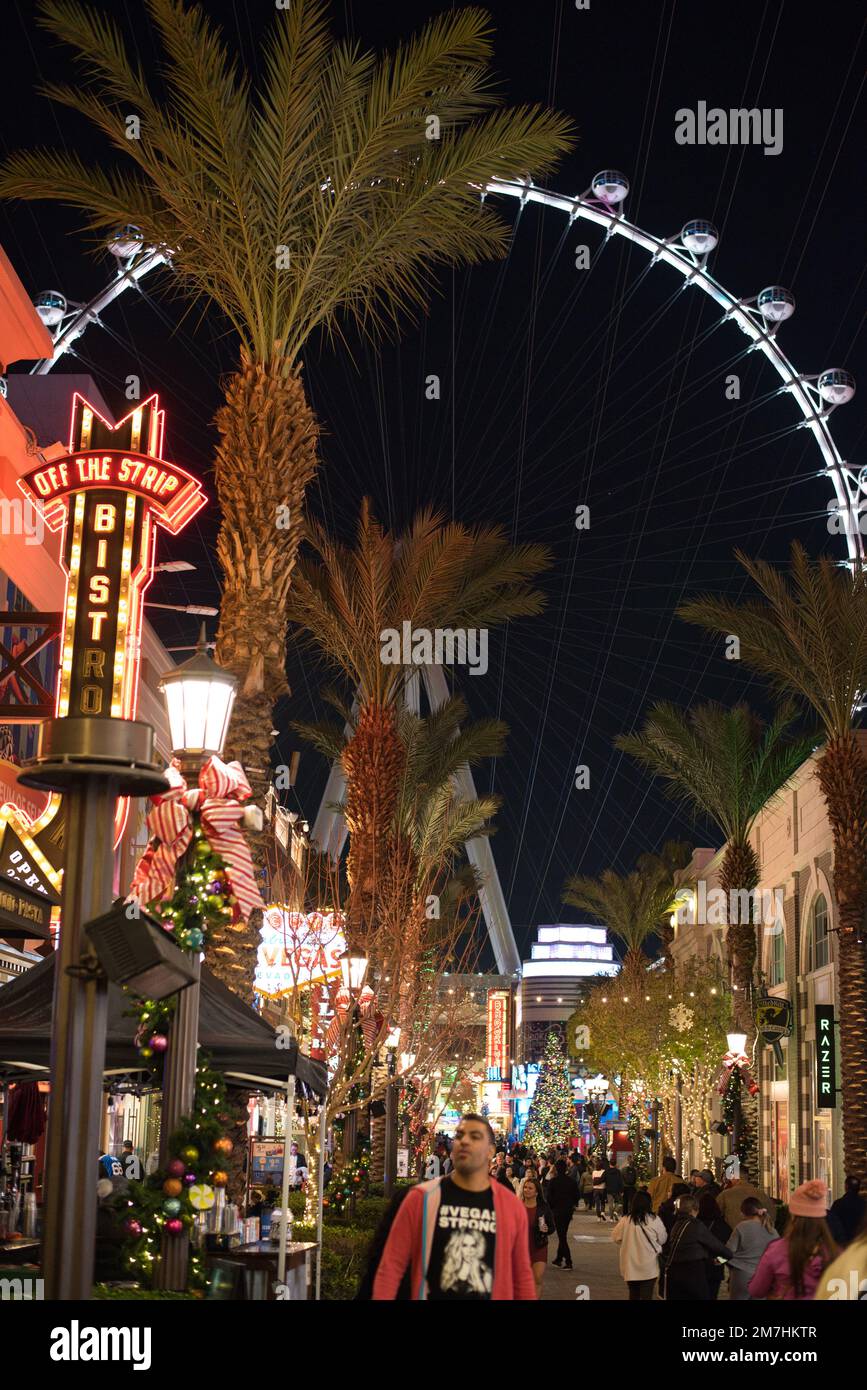 Las Vegas in December Stock Photo - Alamy