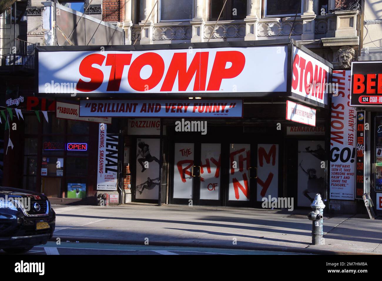 After almost 29 years the famous Stomp music show held its final ...