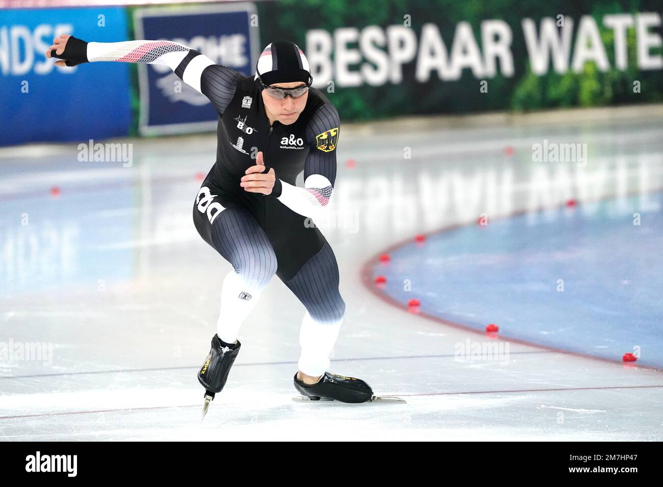 Moritz Klein (GER), 500m men, during ISU European Speed Skating ...