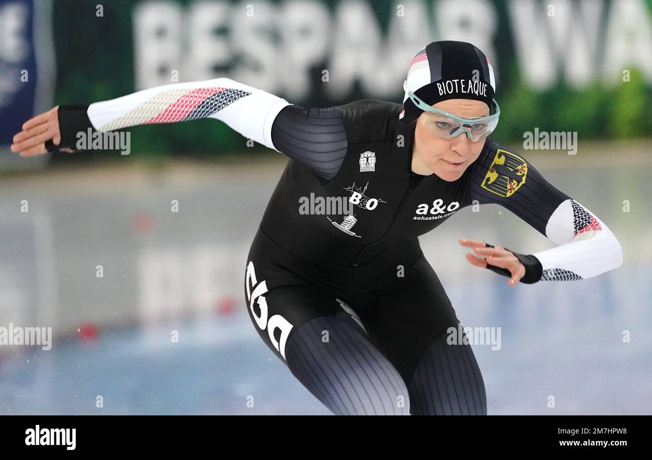Michelle Uhrig (GER) competing in 500m women Allround during ISU ...