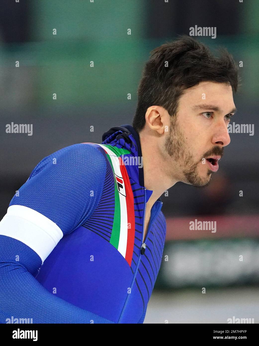 Davide Ghiotto (ITA) in action on 1500m men Allround during ISU ...