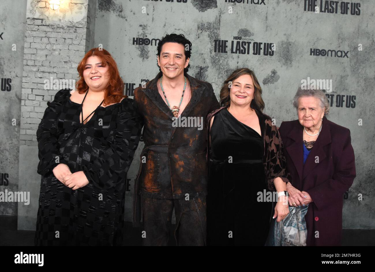 Los Angeles, California, USA 9th January 2023 Actor Gabriel Luna and ...
