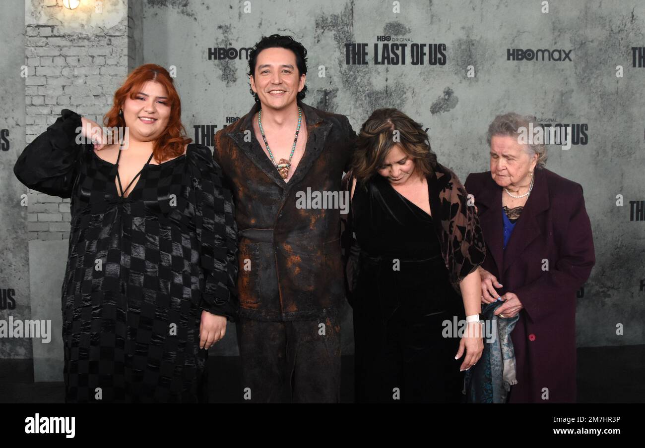 Los Angeles, California, USA 9th January 2023 Actor Gabriel Luna and ...