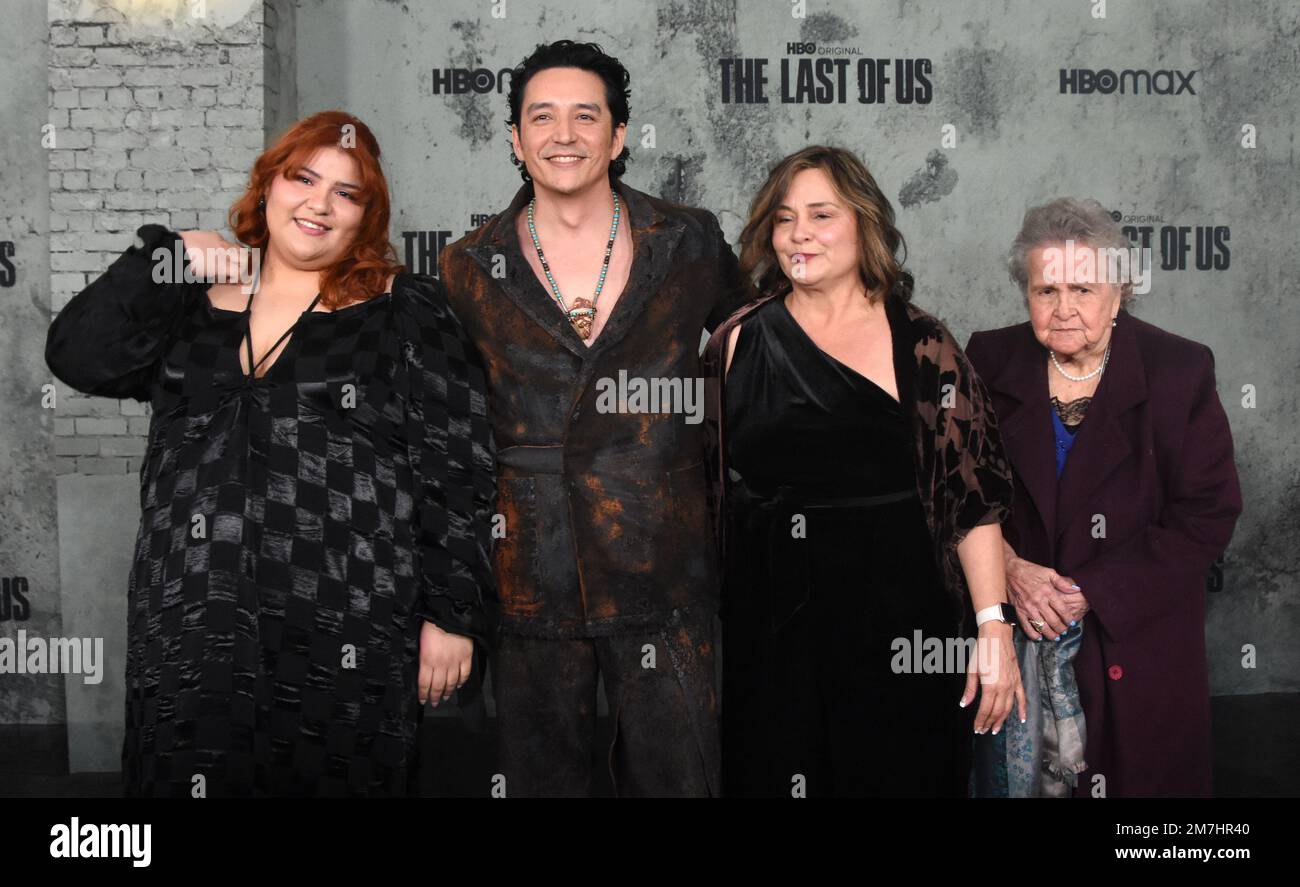 Los Angeles, California, USA 9th January 2023 Actor Gabriel Luna and ...
