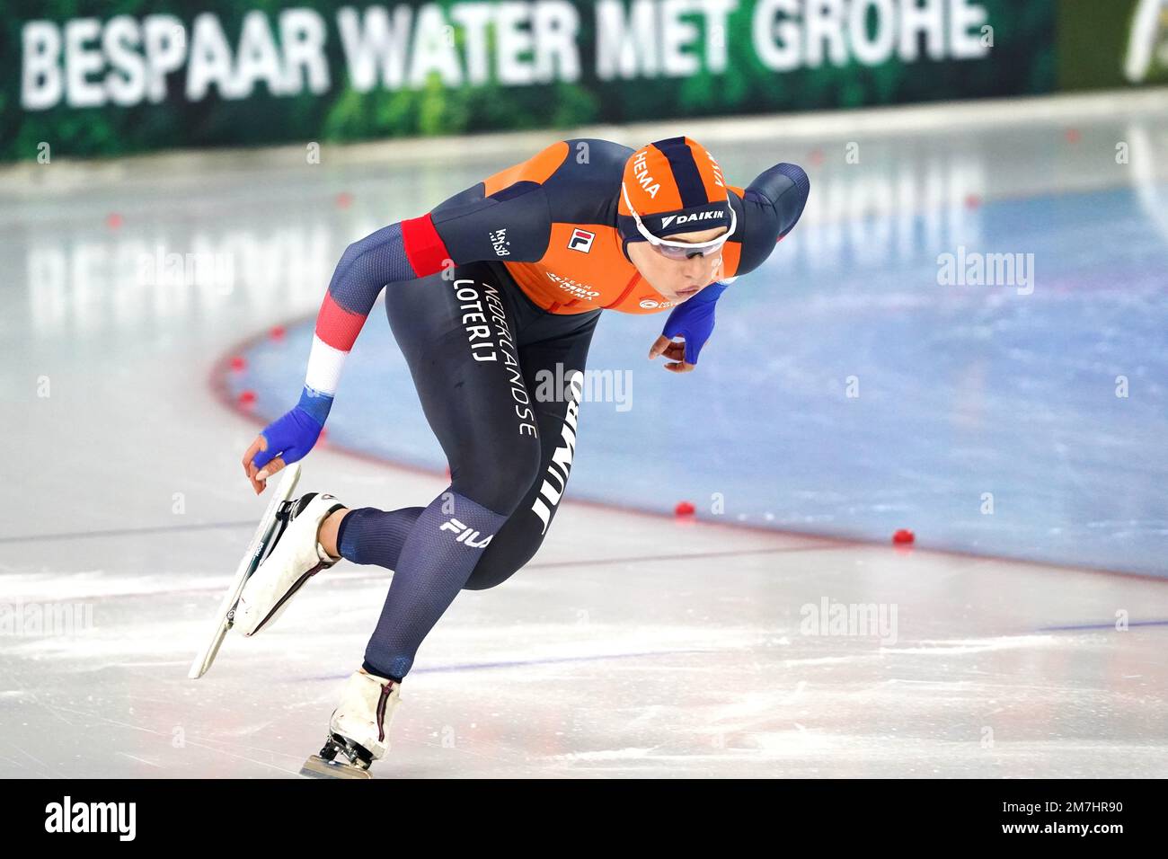 Jutta Leerdam (NED), 500m women, during ISU European Speed Skating ...