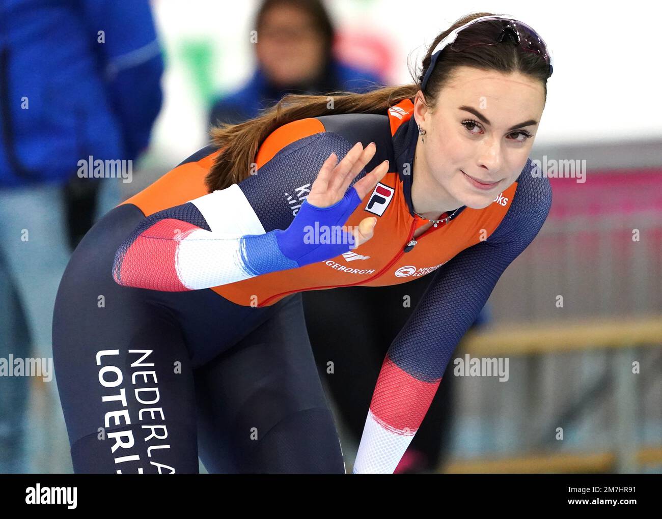 Femke Kok (NED), 500m women, during ISU European Speed Skating ...