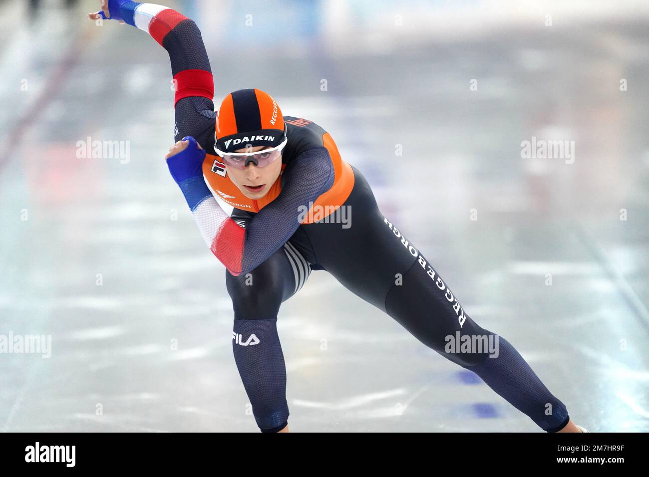 Femke Kok (NED), 1000m women, during ISU European Speed Skating ...