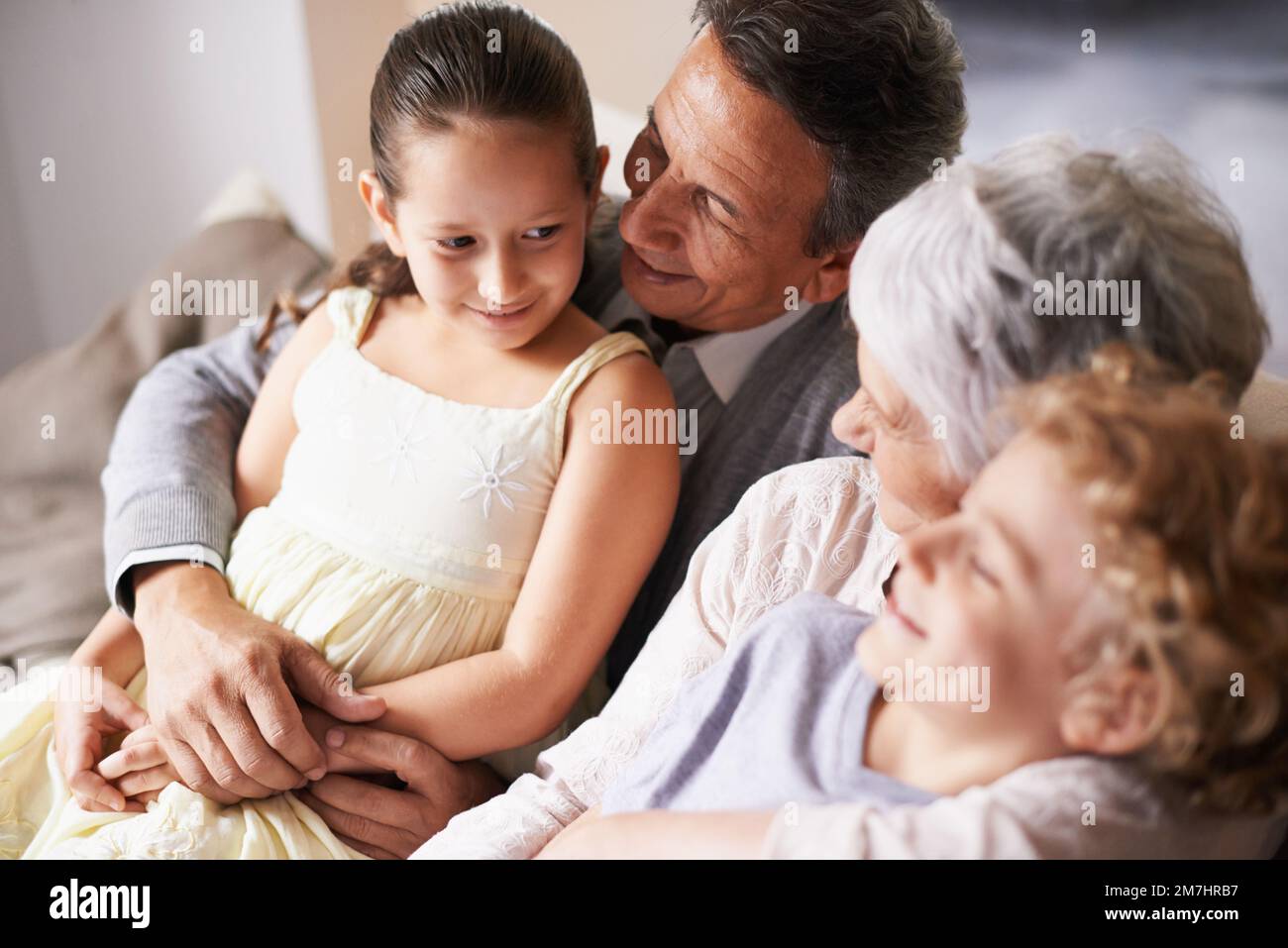 Always a great time with grandma and grandpa. Grandchildren enjoying ...