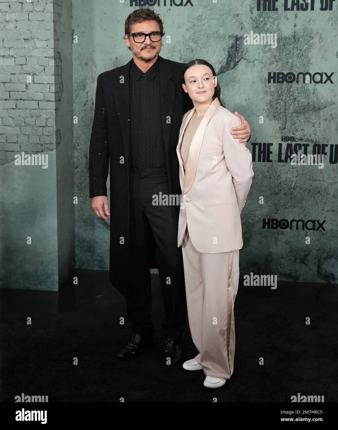 Bella ramsey pedro pascal hi-res stock photography and images - Alamy