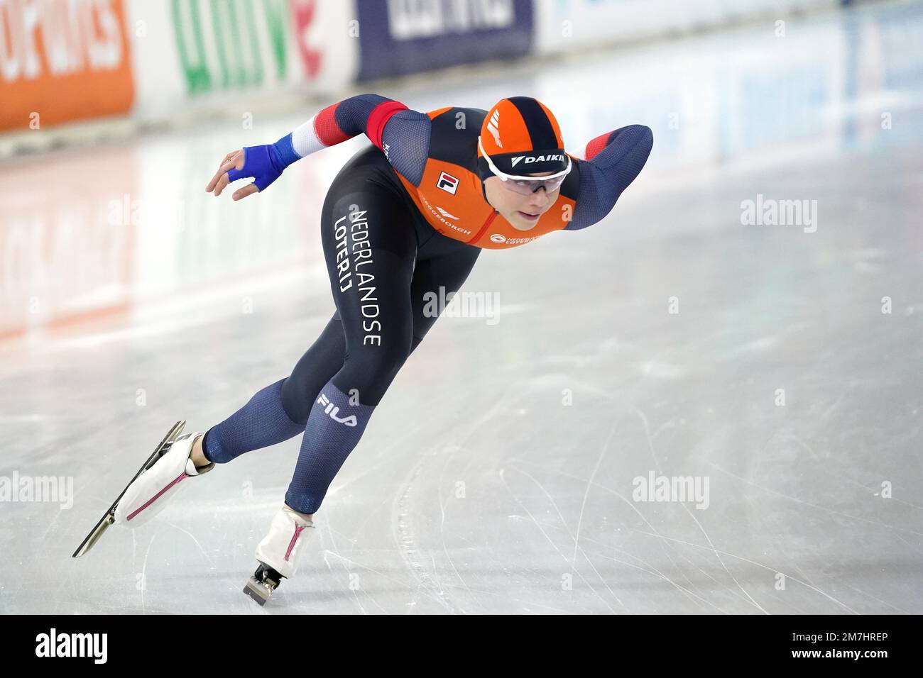 Marrit Fledderus (NED) competing in 1000m women Sprint during ISU ...