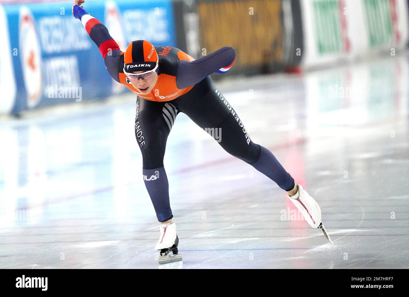 Marrit Fledderus (NED) competing in 1000m women Sprint during ISU ...