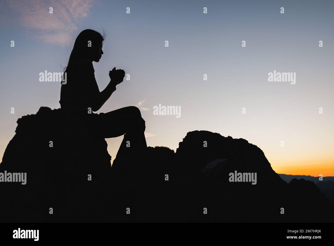 Christian Girl Background