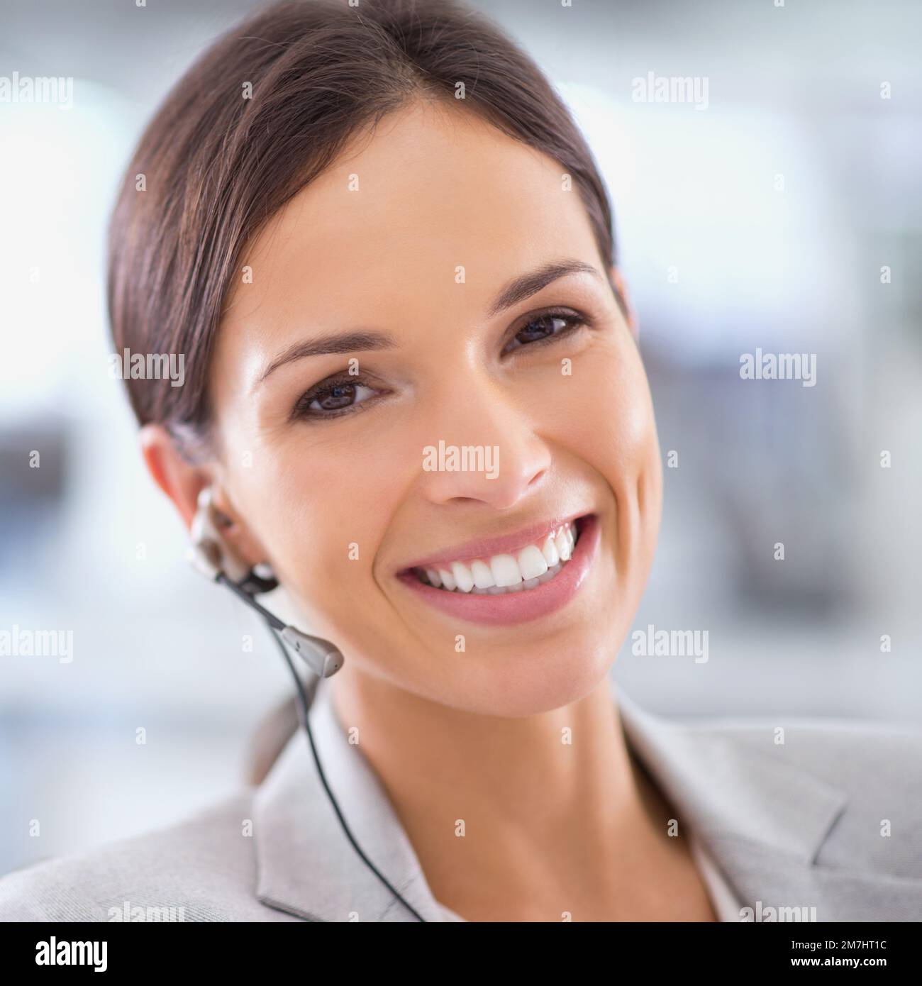 She goes the extra mile for her clients. an attractive customer support ...