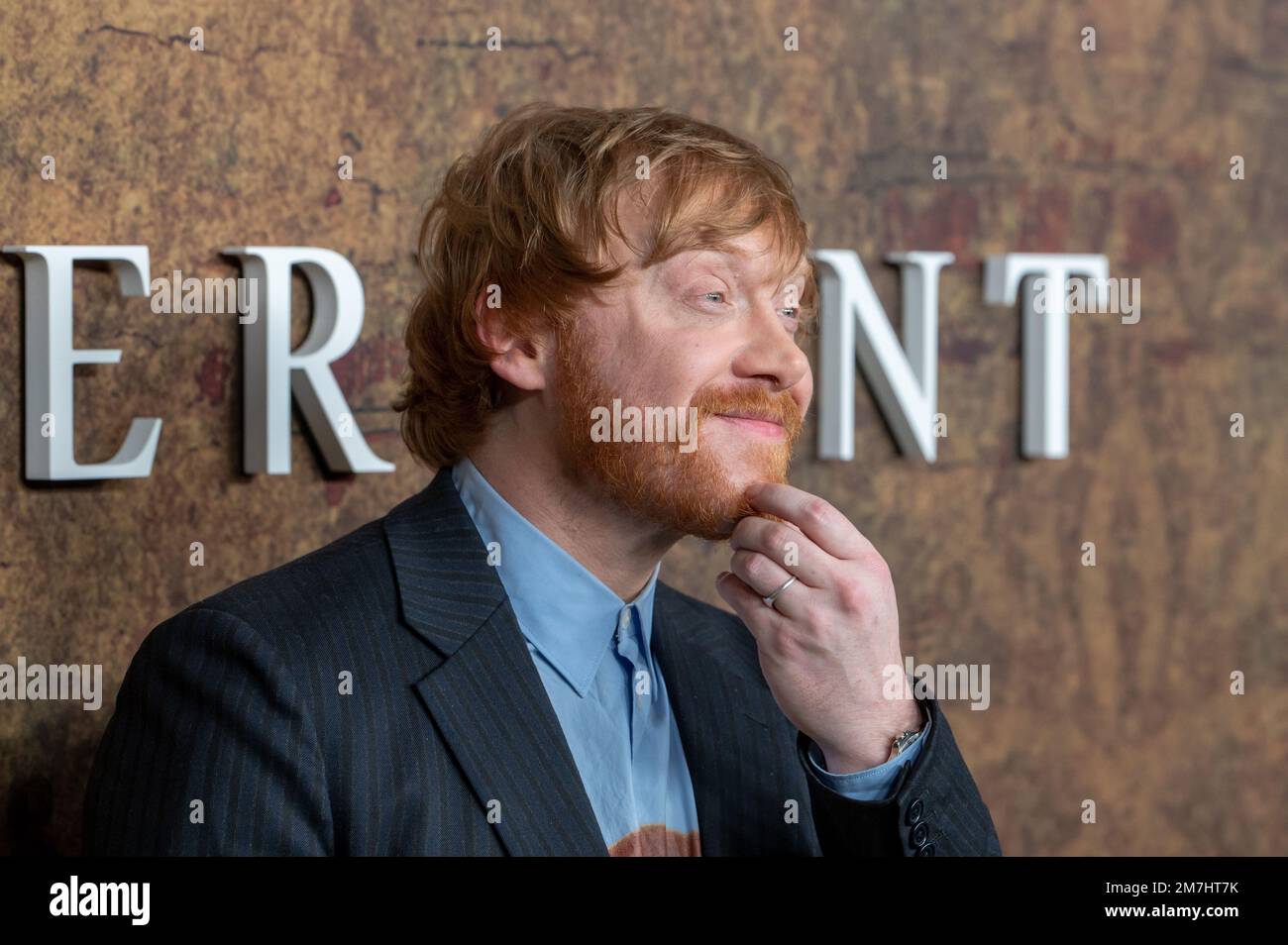 New York, United States. 09th Jan, 2023. Rupert Grint attends the Apple ...