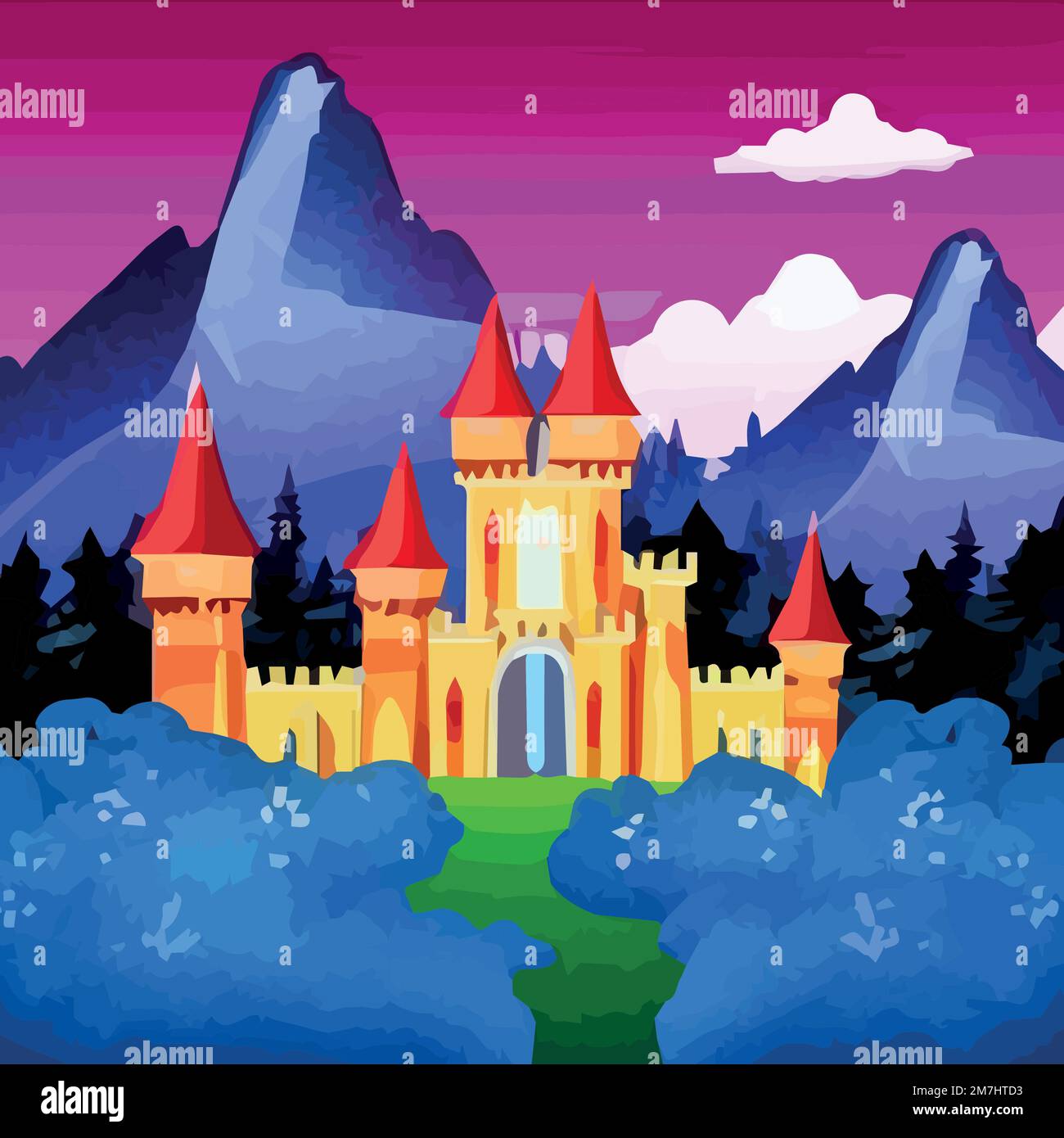 Fortress clipart Stock Vector Images - Alamy