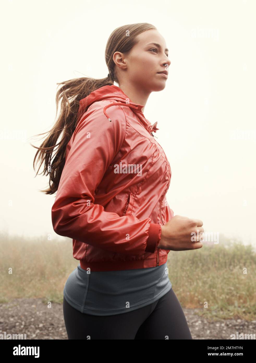 Morning jog woman hi-res stock photography and images - Alamy