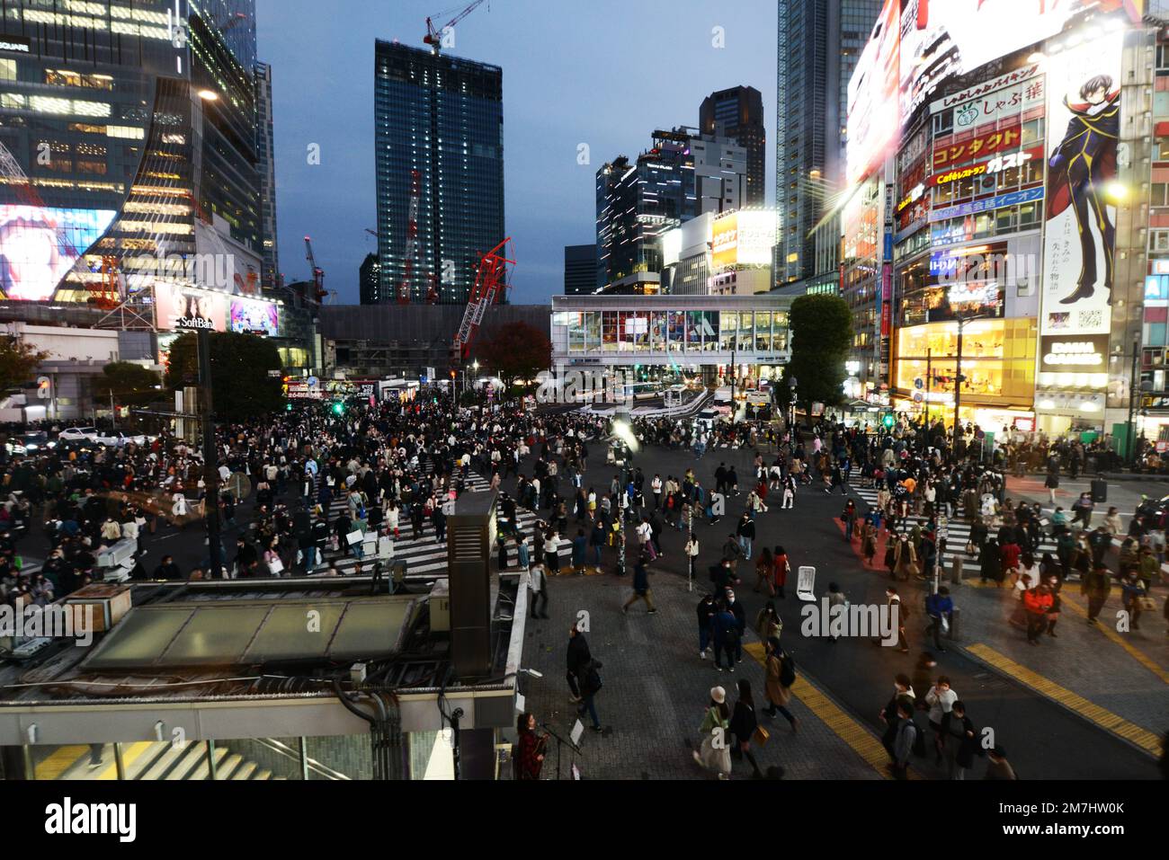 Shibuya Crossing is the world's busiest pedestrian crossing. Shibuya ...