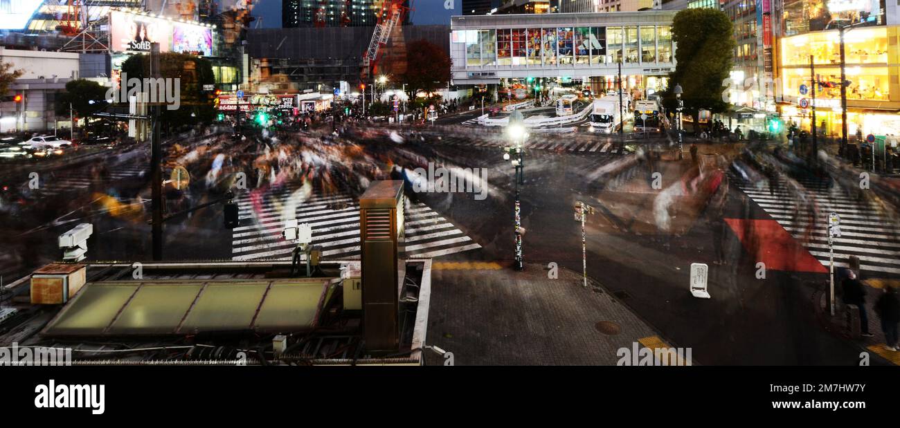 Shibuya Crossing is the world's busiest pedestrian crossing. Shibuya ...