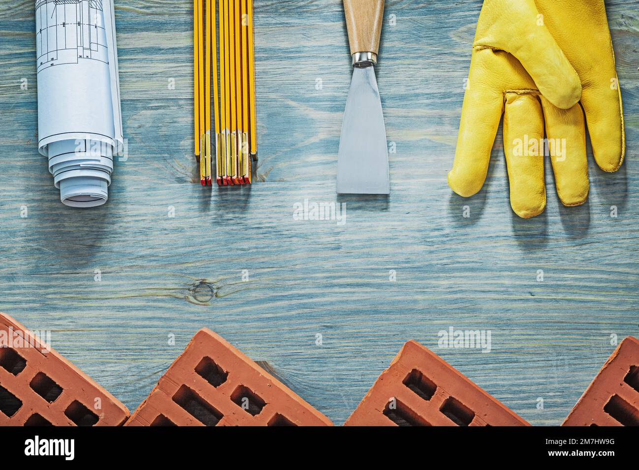 Bricklaying tools hi-res stock photography and images - Alamy