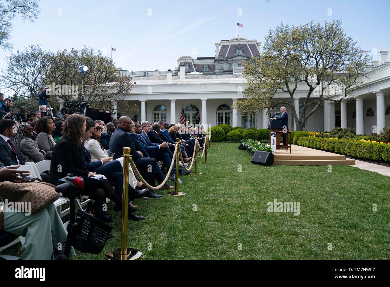Beijing, DC, USA. 11th Apr, 2022. U.S. President Joe Biden attends an ...