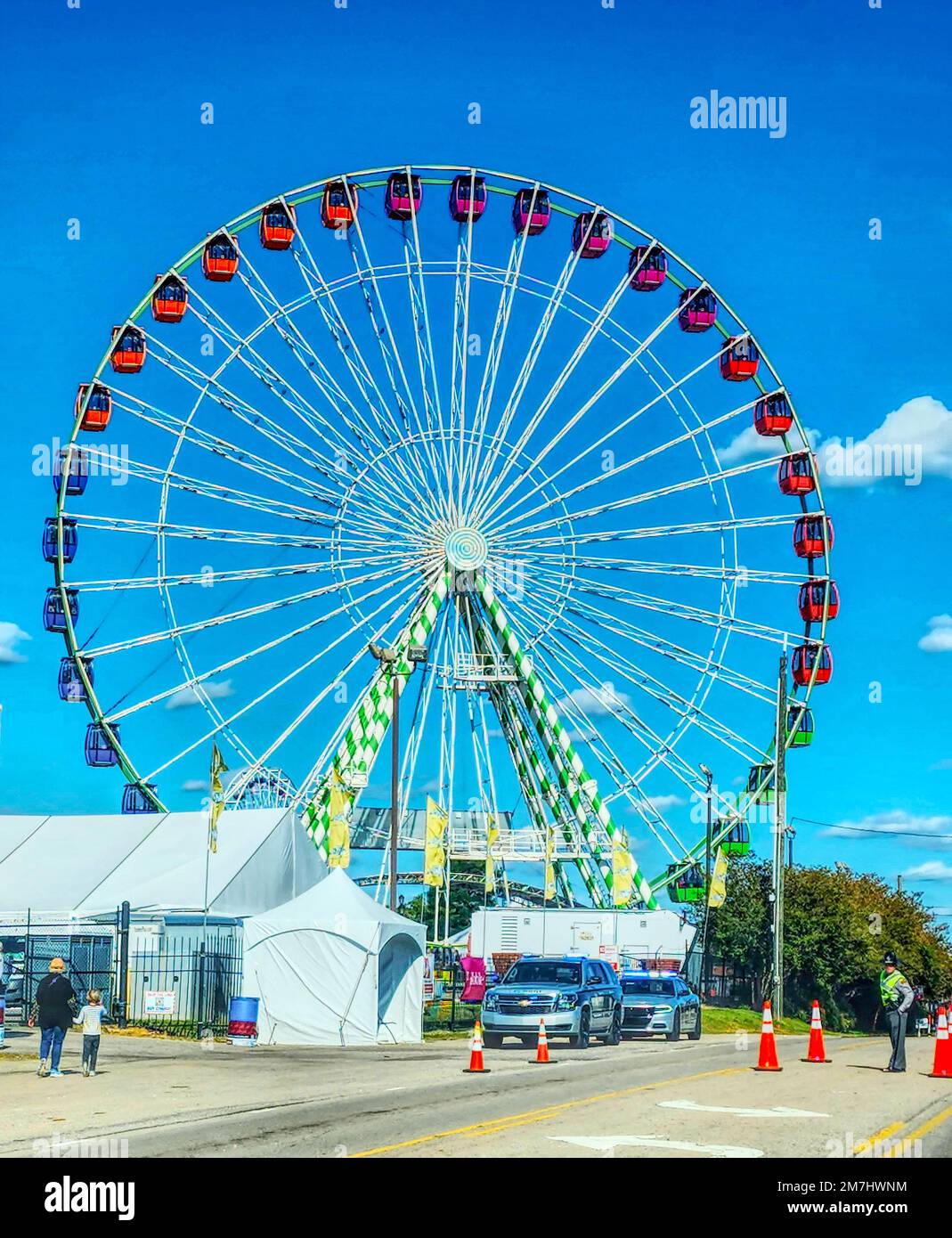Ferris Wheel at the state fair (NC State, 2022 Stock Photo - Alamy