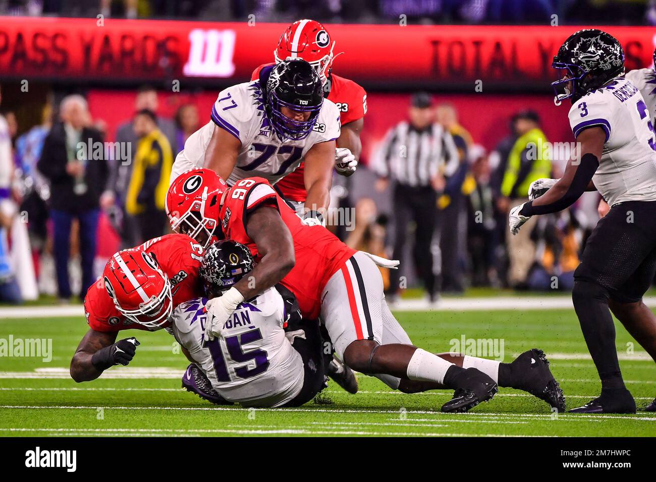 Mykel williams tcu hi-res stock photography and images - Alamy