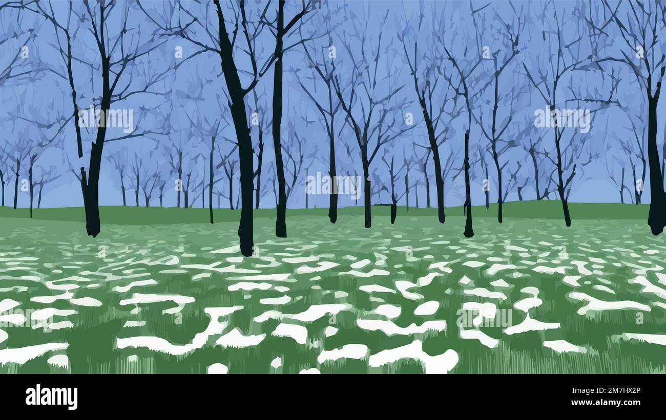 Sunlight on fern Stock Vector Images - Alamy