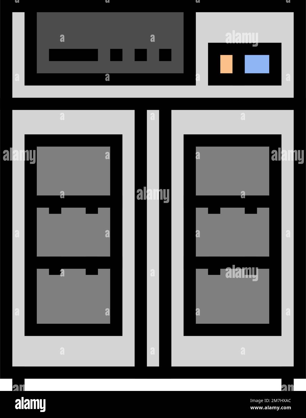 food dehydrator color icon vector illustration Stock Vector Image & Art ...
