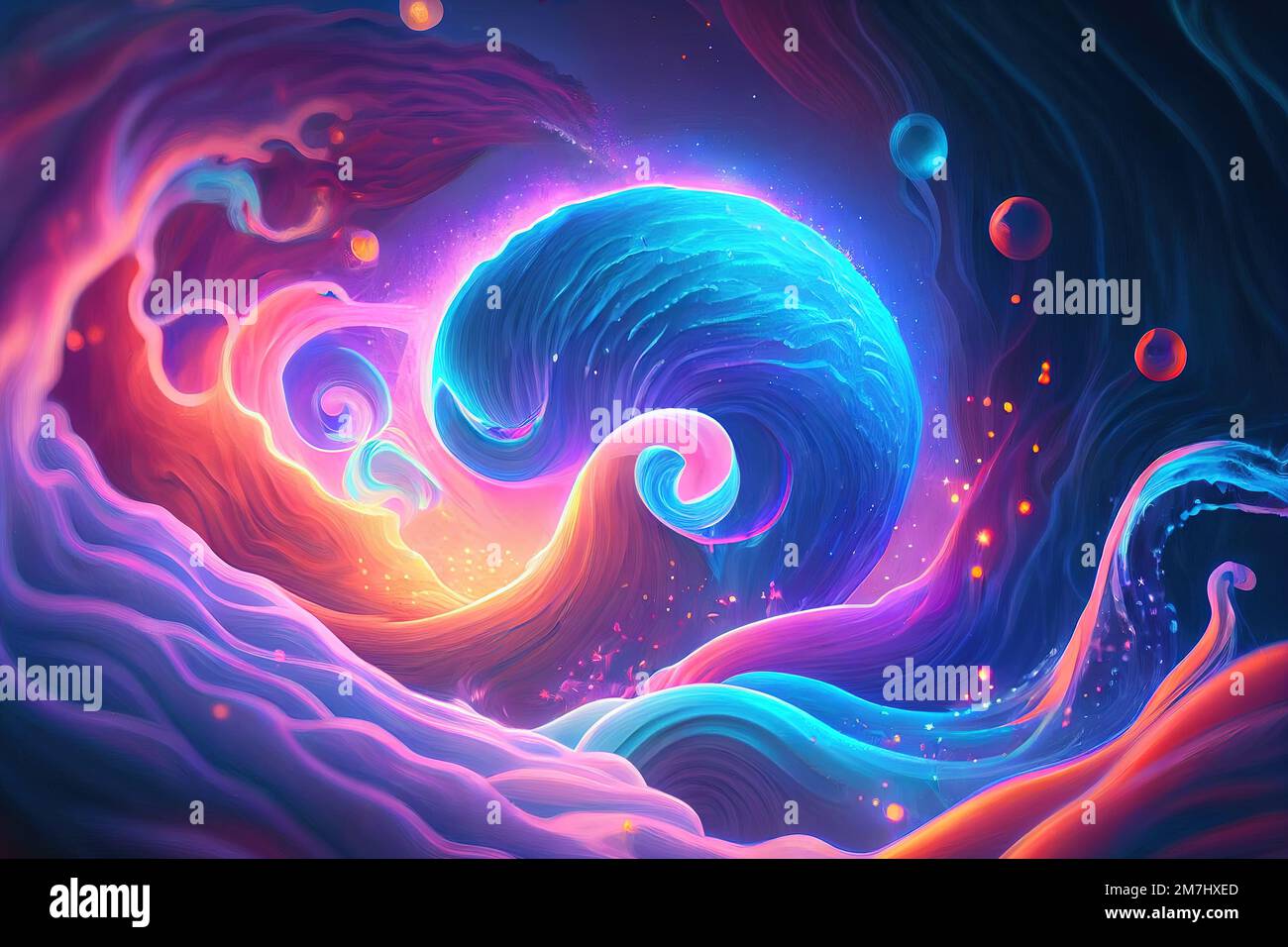 Psychic waves hi-res stock photography and images - Alamy