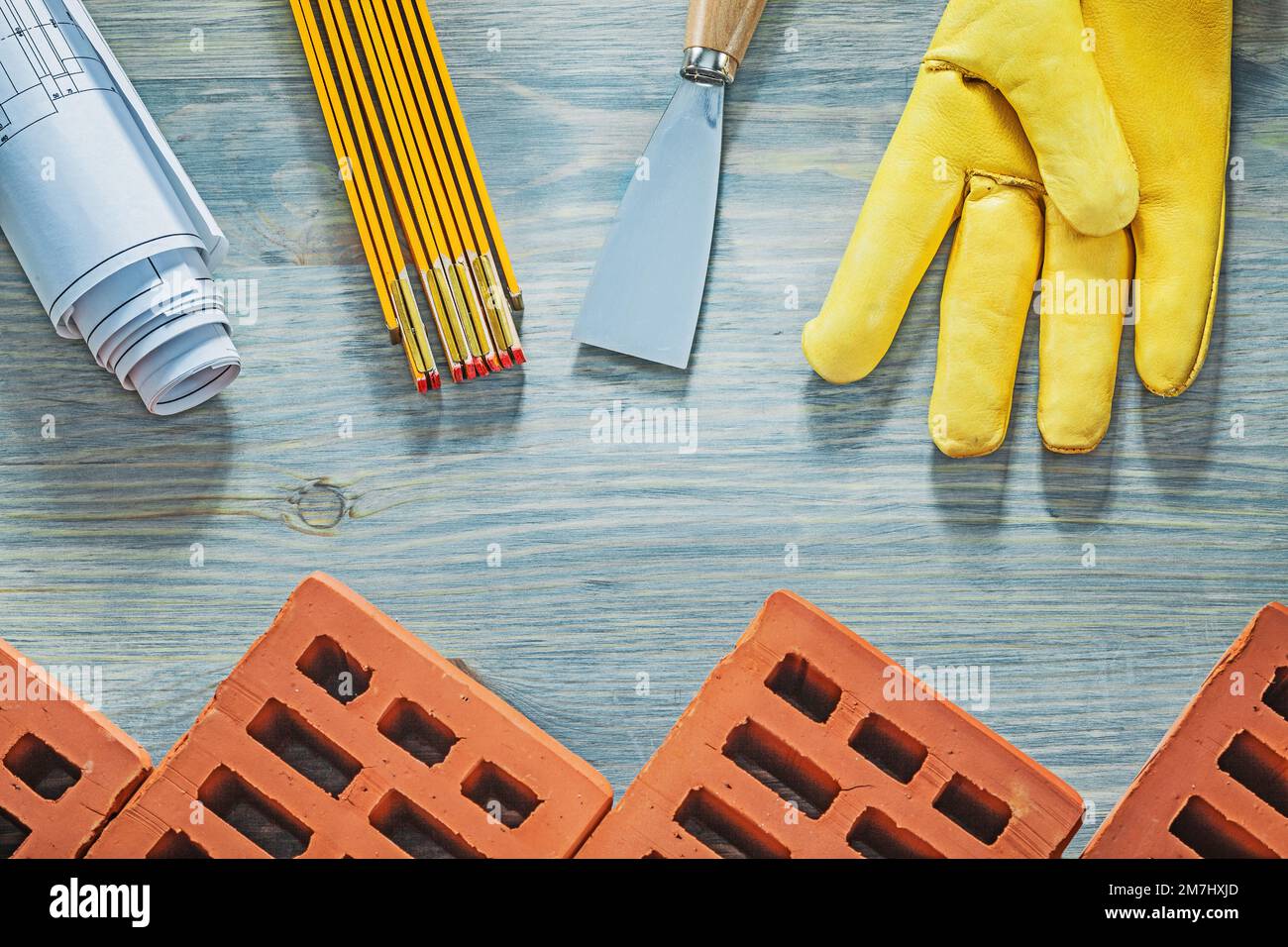 Bricklaying tools hi-res stock photography and images - Alamy