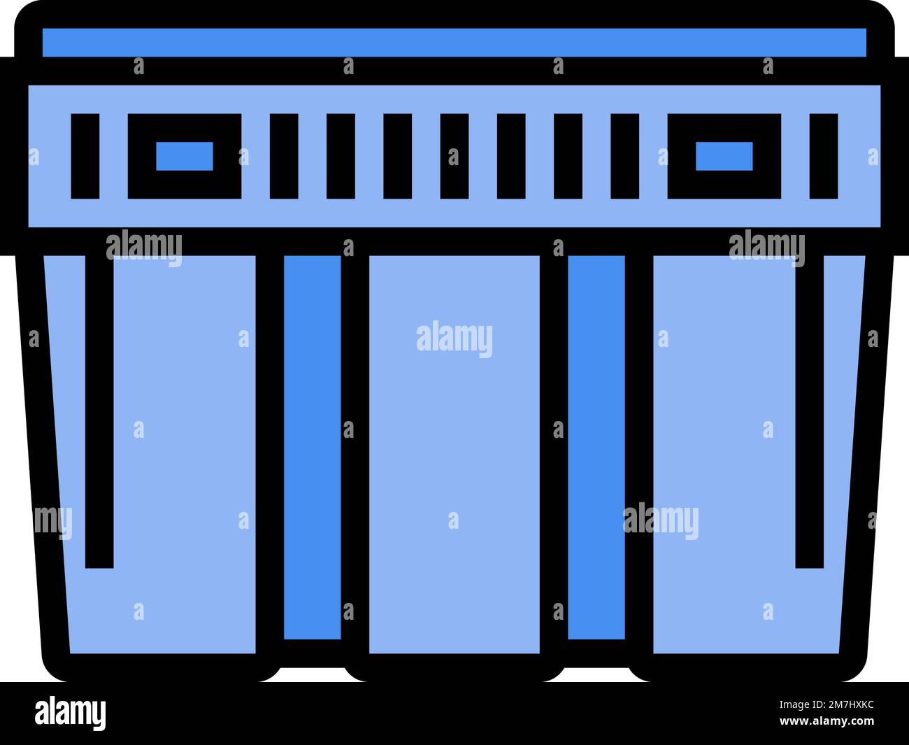 meat lug color icon vector illustration Stock Vector Image & Art - Alamy
