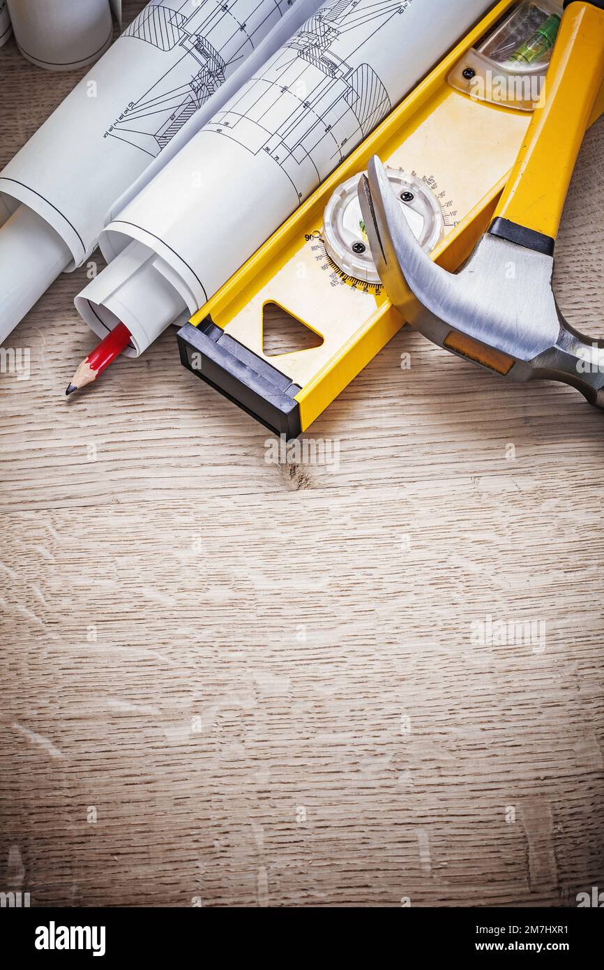 construction composition hammer level blueprint Stock Photo - Alamy construction composition hammer level blueprint Stock Photo - Alamy