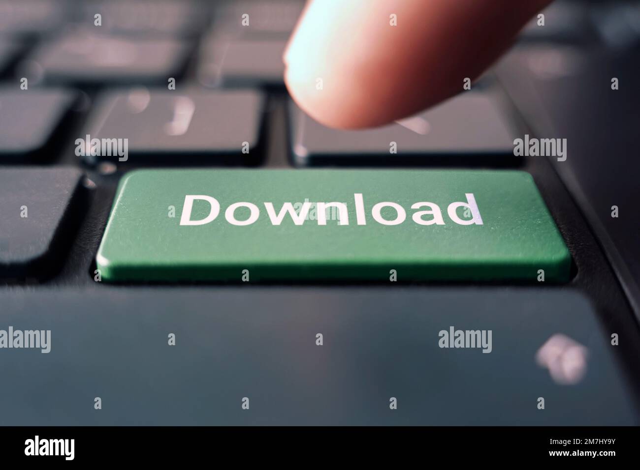 Download button keypad hi-res stock photography and images - Alamy