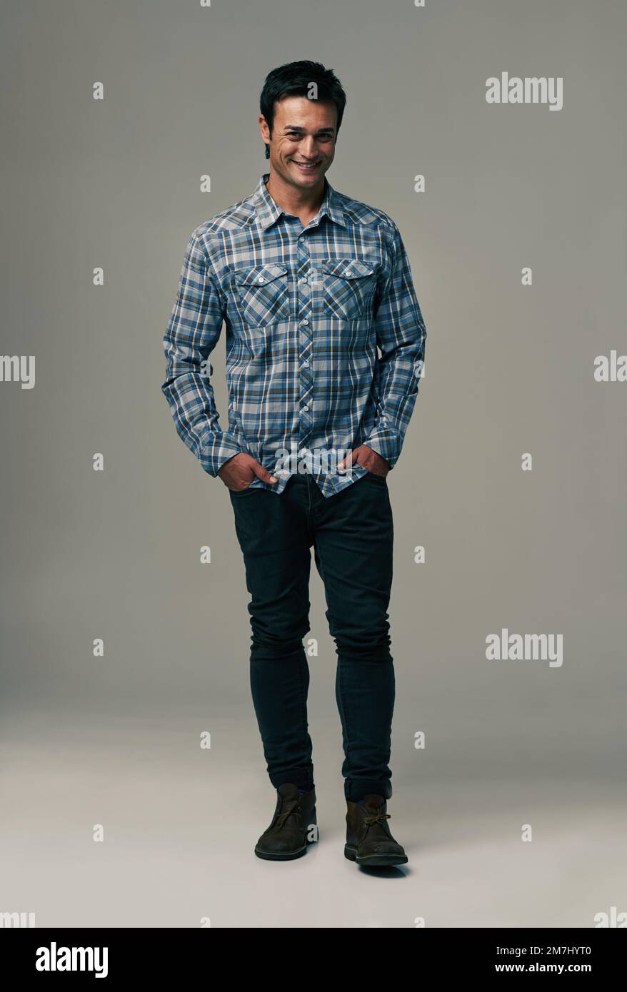 Look back smiling hi-res stock photography and images - Alamy