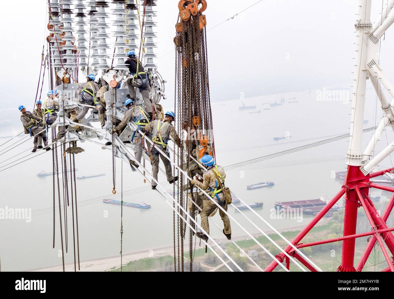 Uhv transmission line china hi-res stock photography and images - Alamy