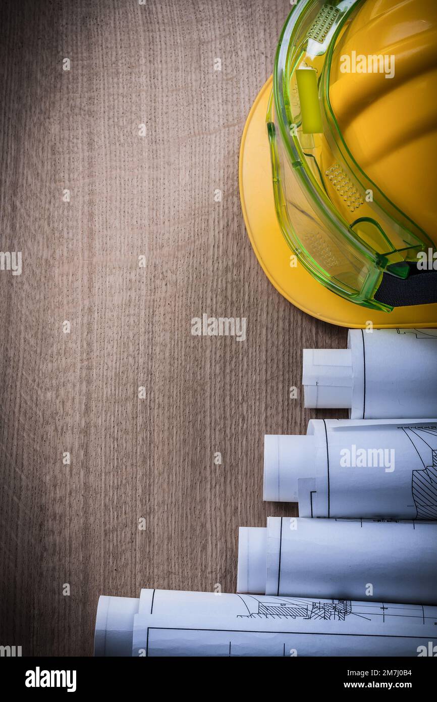 Plastic goggles construction plans and building hat vertical version ...