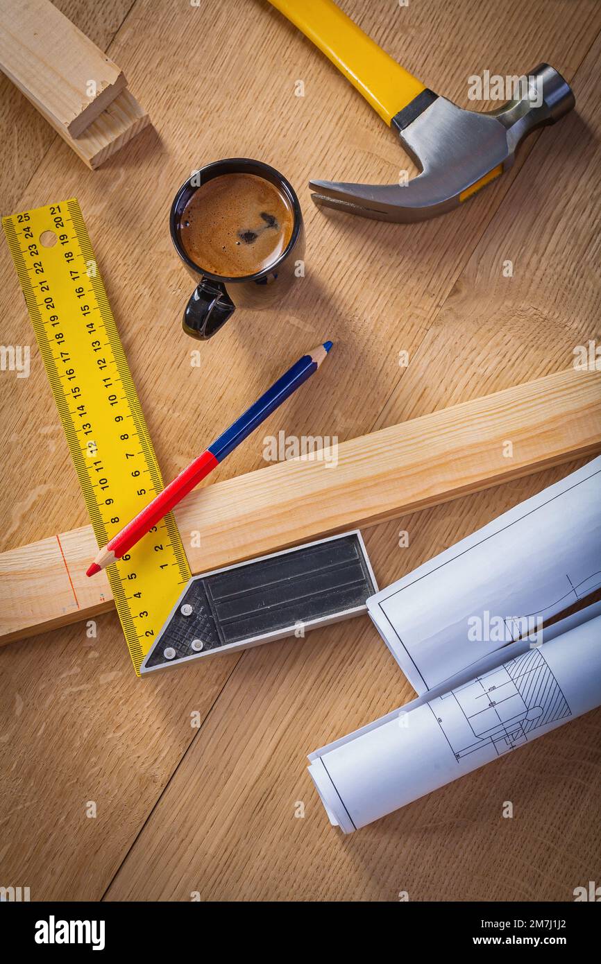 tipical workspace of carpenter construction concept Stock Photo - Alamy