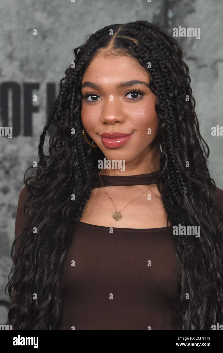 Los Angeles, California, USA 9th January 2023 Actress Teala Dunn ...