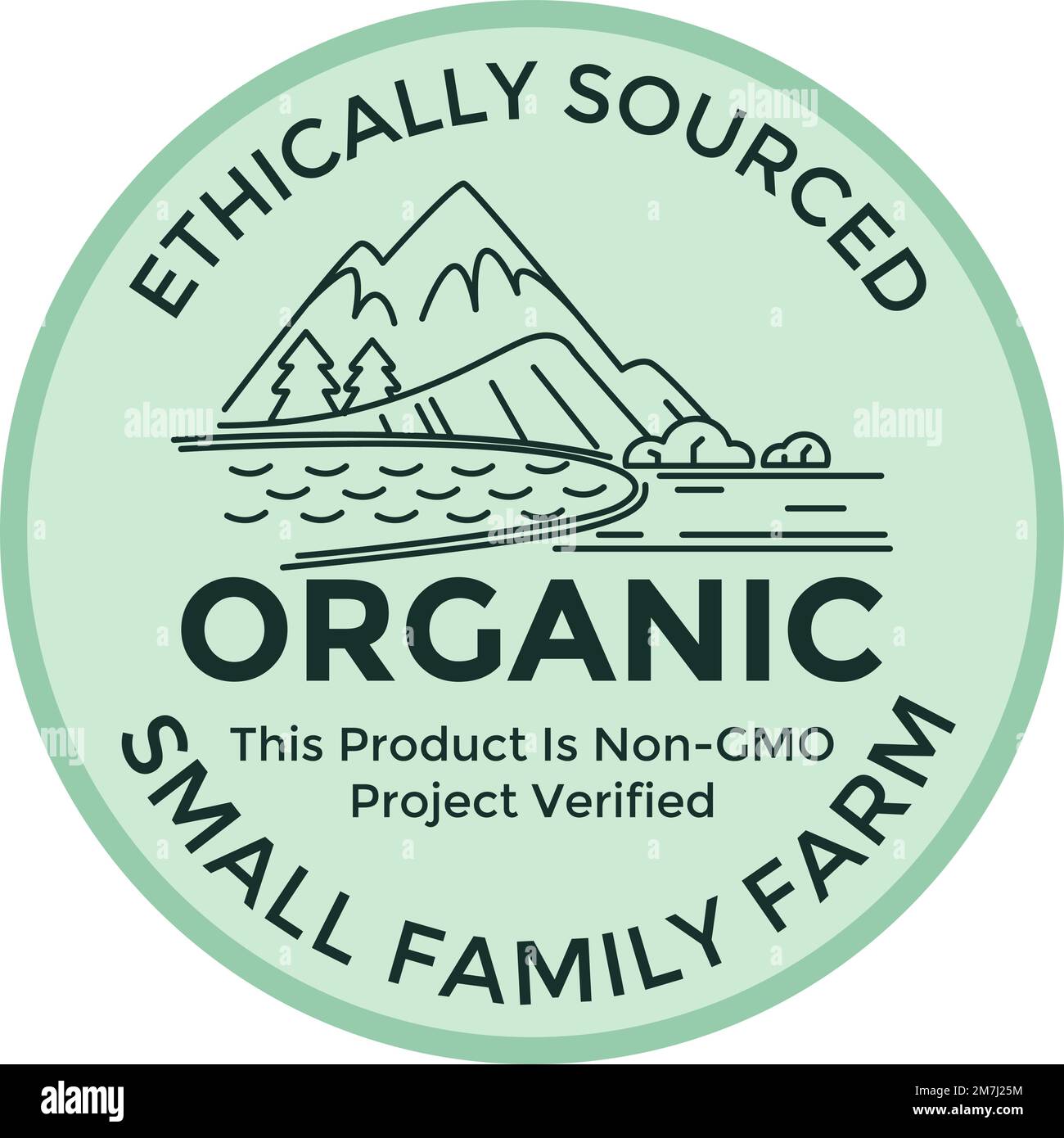 Local family farm Stock Vector Images - Alamy