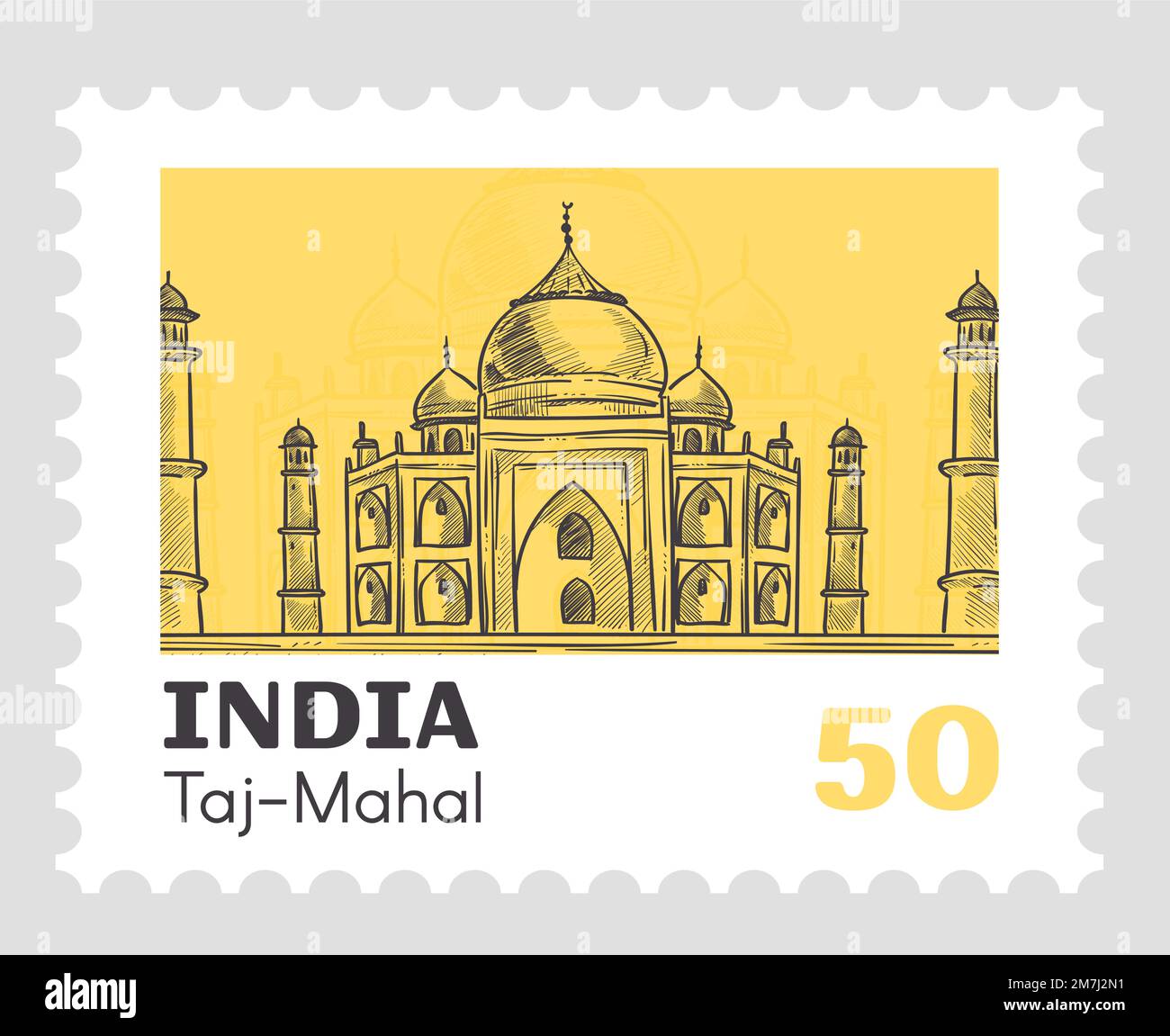 Indian tourist sights Stock Vector Images - Alamy